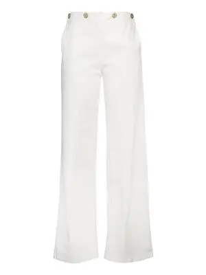 DEPARTMENT 5 Wide-leg Cotton Trousers - White