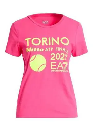 EA7 EA7 Printed T-Shirt Pink