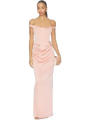 Katie May Tempest Gown - Apricot Blush