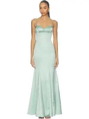 Katie May Opus Gown - Winter Green