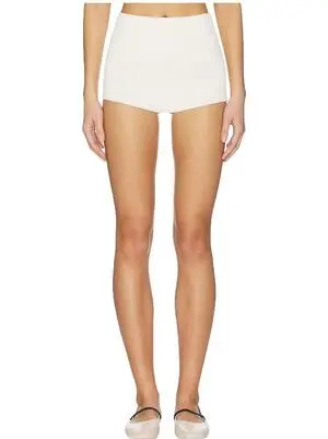 LOVERS AND FRIENDS Lanney Knit Mini Short - Ivory