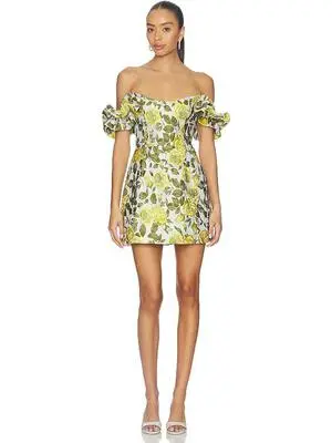 Katie May Antheia Mini Dress - Yellow Rose