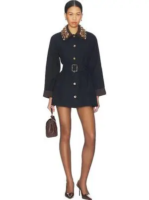 Veronica Beard Langham Dickey Coat - Navy