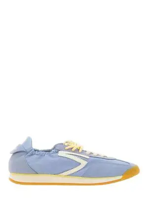 PURAAI Panther Lace-Up Sneakers Blue