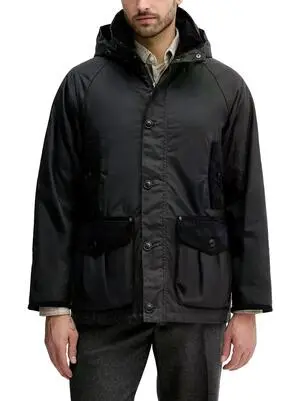 Barbour Modern Heritage Beaufort Hooded Jacket - Blue