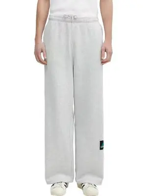 Adidas Logo Patch Trousers - Grey