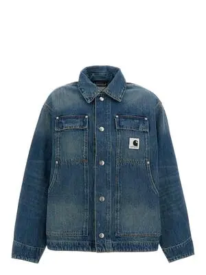 Carhartt Work In Progress Arctic Smith Denim Jacket - Blu
