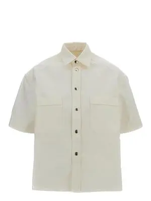 Plan C Short-sleeved Shirt - White
