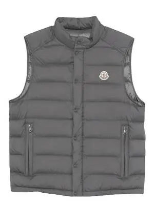 Moncler Barthe Stand Up Collar Vest - Thunderstorm