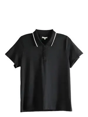 MALBON Evergreen Paloma Polo Shirt - Polo Black