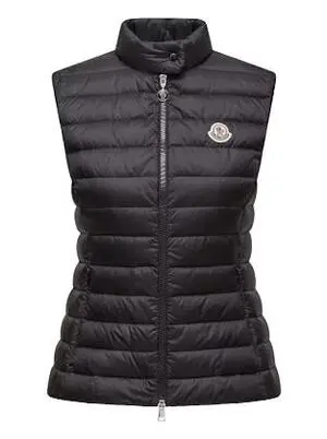 Moncler Igens Stand Collar Vest - Black