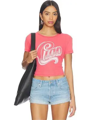 THE LAUNDRY ROOM Big Ciao Baby Tee - Red