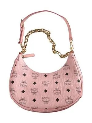 Mcm Aren Vi Small Hobo Bag - Soft Pink