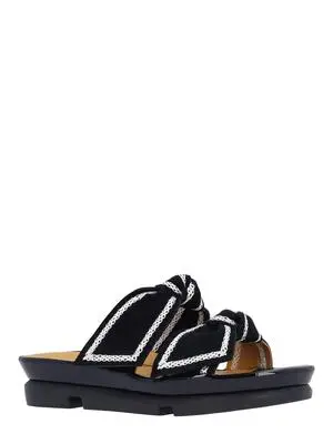 L'AMOUR DES PIEDS Voleta Two-Strap Sandal Black