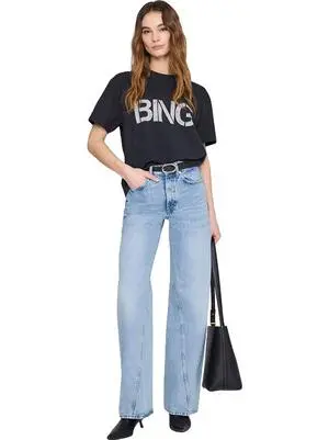 ANINE BING Wagner Stencil Tee