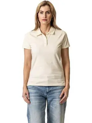 VOTTERA Organic Cotton Polo Shirt - Natural