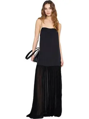 ANINE BING Clementine Maxi Dress - Black