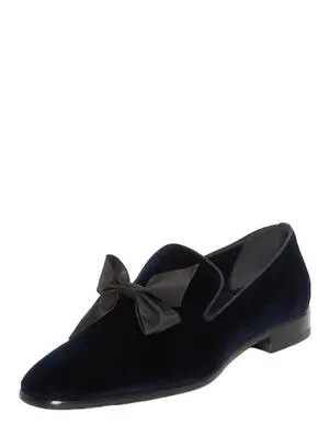 CHRISTIAN LOUBOUTIN Bow Loafer - Last Night/black