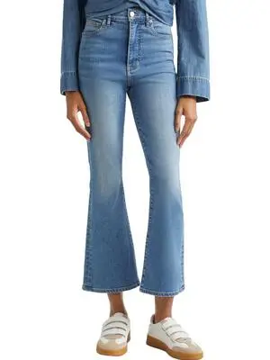 VERONICA BEARD Carson High-Waist Kick Flare Jeans