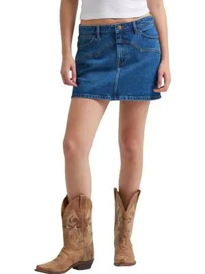 WRANGLER Western Denim Miniskirt