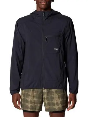 Mountain Hardwear Wind Veil™ Hooded Jacket Black