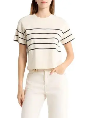 MARINE LAYER Stripe Cotton T-Shirt