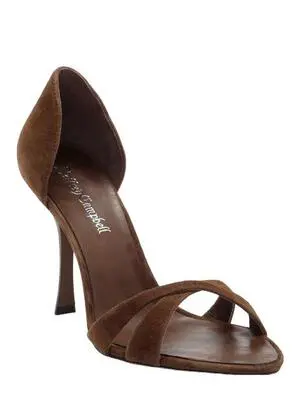 Jeffrey Campbell Graciela Sandal - Brown Suede