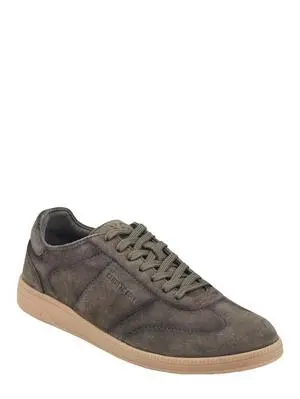 KENNETH COLE Mercer Leather Sneakers - Dark Green