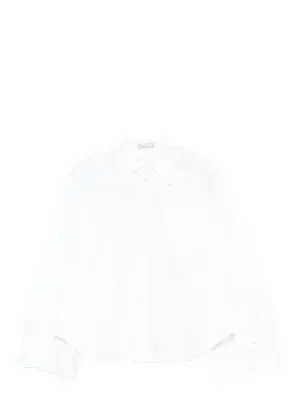 Blumarine Popeline Shirt - White