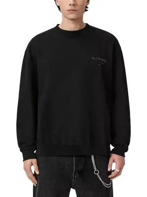 ALLSAINTS Xander Long-sleeve Sweatshirt - Black