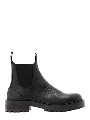 ALLSAINTS Mccoy Textured Boots - Black