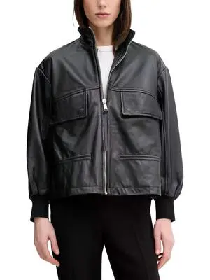 ALLSAINTS Flor Pocket Zip Jacket - Black