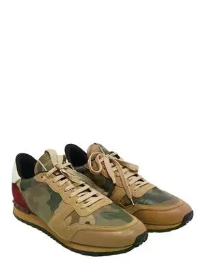 Valentino Garavani Rockrunner Camouflage Sneakers - Neutrals