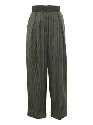 Dolce & Gabbana Pinstriped Trousers - Grey