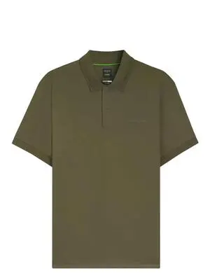 BOSS Logo-print Polo Shirt - Green