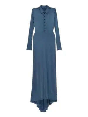 Kiki De Montparnasse Button-down Shirtdress - Blue