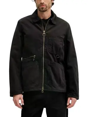Barbour Cove Zip-up Jacket - Black