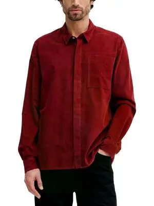 Barbour Haltcliff Pocket Shirt - Red