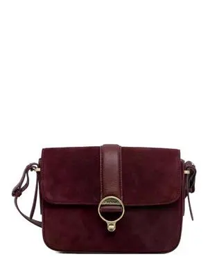 Barbour Rosa Ring Detail Cross Body Bag - Red