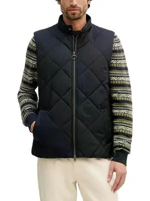 Barbour City Harrington Quilted Zip-up Gilet - Blue