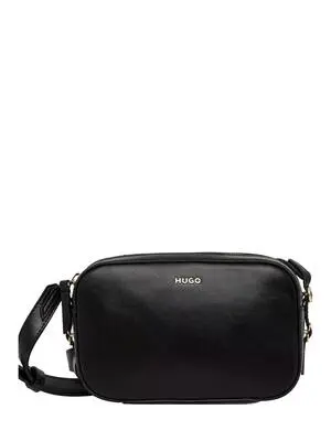 Hugo Logo-plaque Cross Body Bag - Black