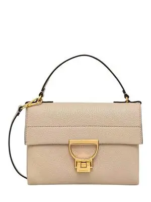 COCCINELLE Mini Arlettis Satchel - Neutrals