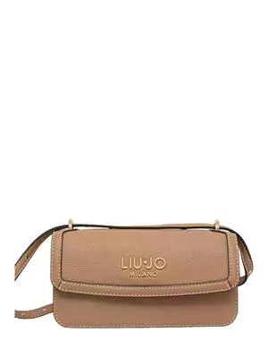 Liu Jo Studded Flap Cross Body Bag - Brown
