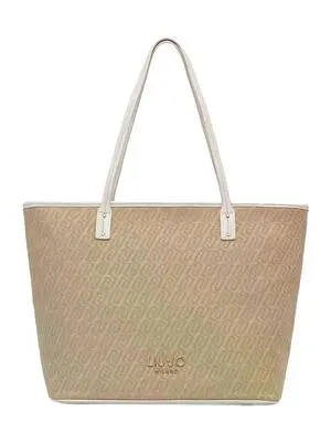Liu Jo Patterned Tote Bag - Neutrals