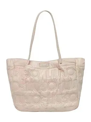 Liu Jo Logo Quilted Tote Bag - Neutrals