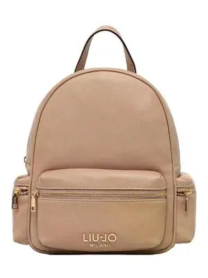 Liu Jo Zip Pocket Backpack - Neutrals