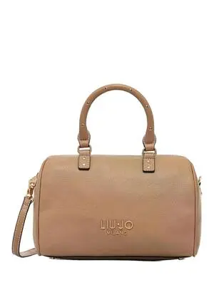 Liu Jo Studded Top Handle Tote Bag - Brown