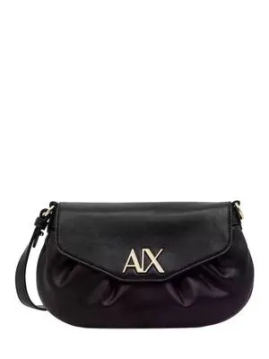 ARMANI EXCHANGE Small Draped-Effect Cross-Body Bag
