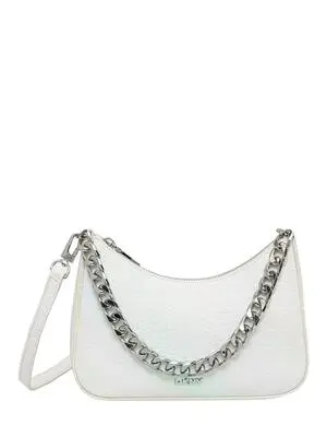 Dkny Chain Crossbody Bag - White