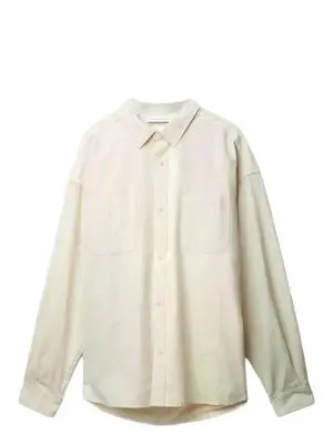 APPLIED ART FORMS Pm3-2 Chambray Shirt - Neutrals